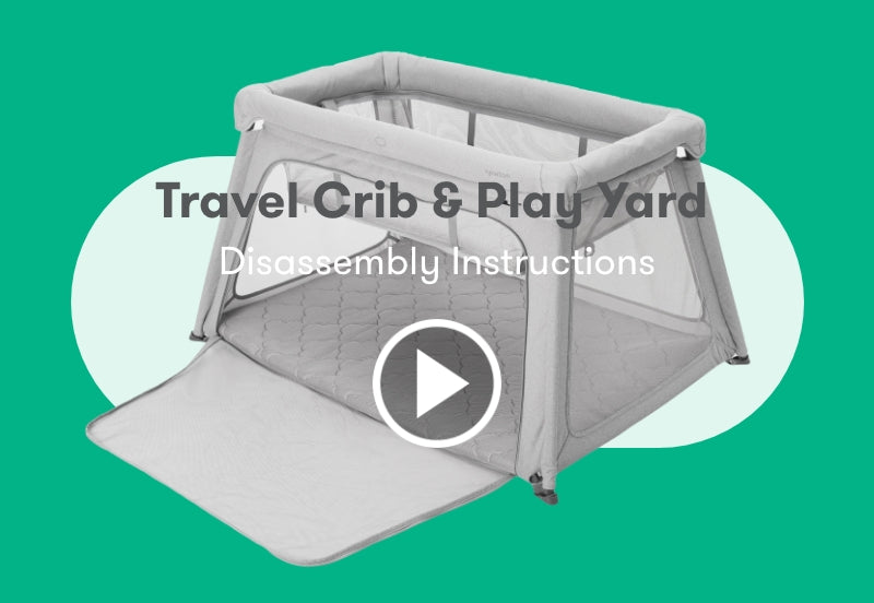 Travel Crib & Play Yard - Breathable & Washable