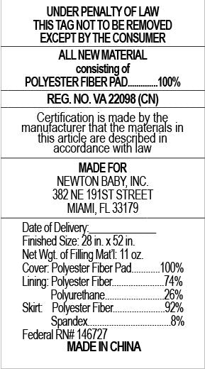 Waterproof & Breathable Crib Mattress Pad | Newton Baby