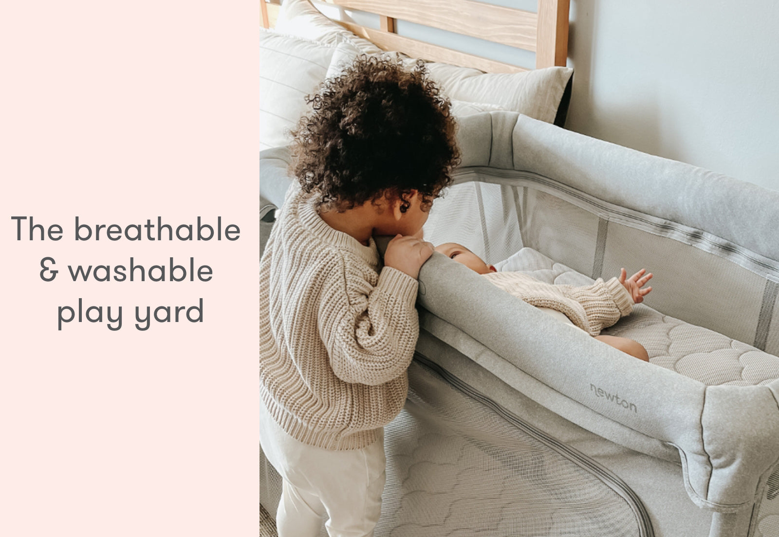 Travel Crib & Play Yard - Breathable & Washable