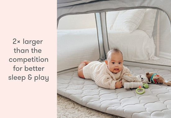 Travel Crib & Play Yard - Breathable & Washable